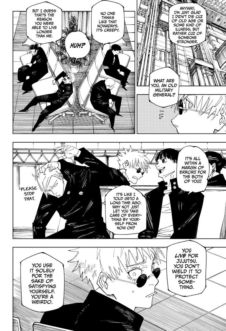 Jujutsu Kaisen Manga Chapter 236: Heading South